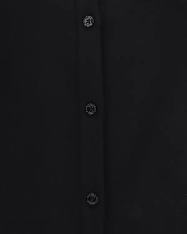 TOTEME Viscose Shirt With High Cuffs - Black