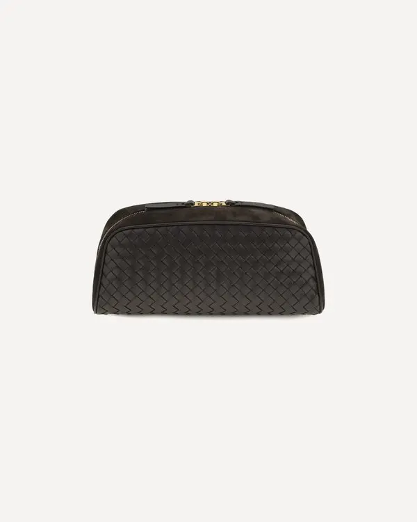 Bottega Veneta Large Nodo Pouch - Brown