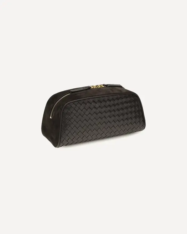 Bottega Veneta Large Nodo Pouch - Brown