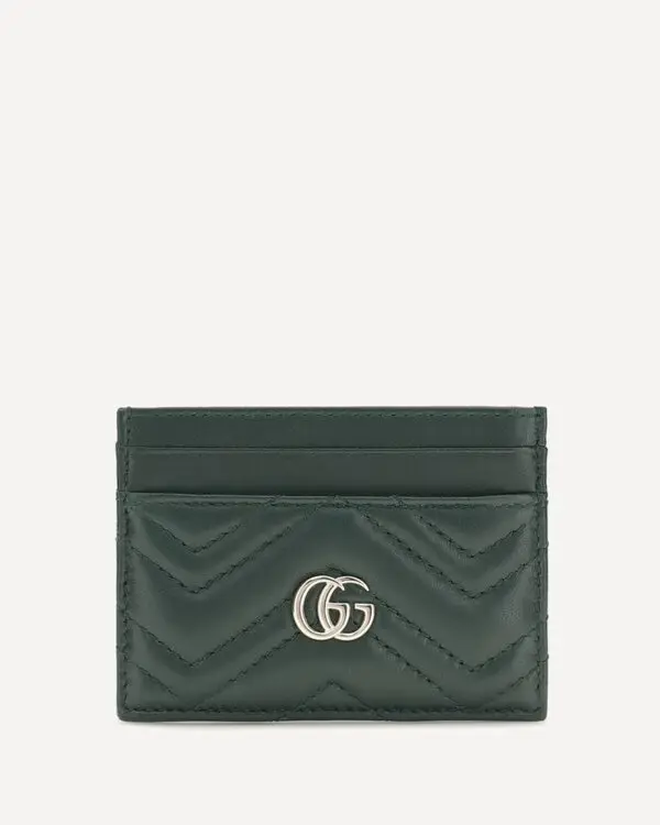 Gucci Gg Marmont Cardholder - Green