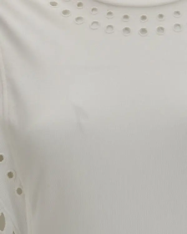 MARANT ETOILE Marant Étoile Orlane Broderie Anglaise Mini Dress - White