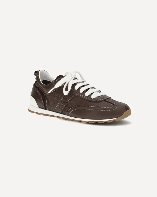 Brunello Cucinelli Leather Lace-up Sneakers