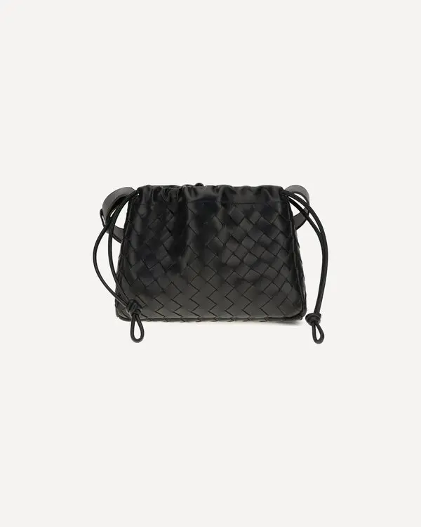 Bottega Veneta Intrecciato Woven Calfskin Pouch