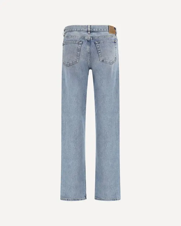 TOTEME High-rise Straight-leg Jeans
