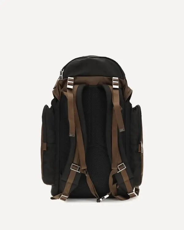 Prada Re-nylon Backpack - Brown