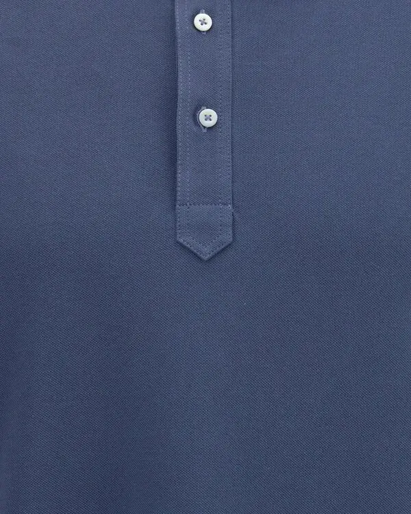 Brunello Cucinelli Short-sleeve Cotton Polo Shirt