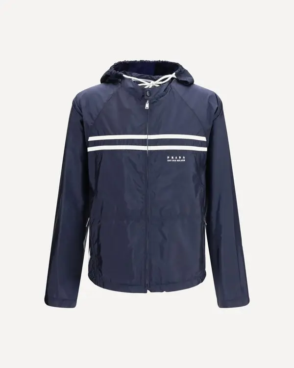 Prada Oversize Re-nylon Hooded Jacket