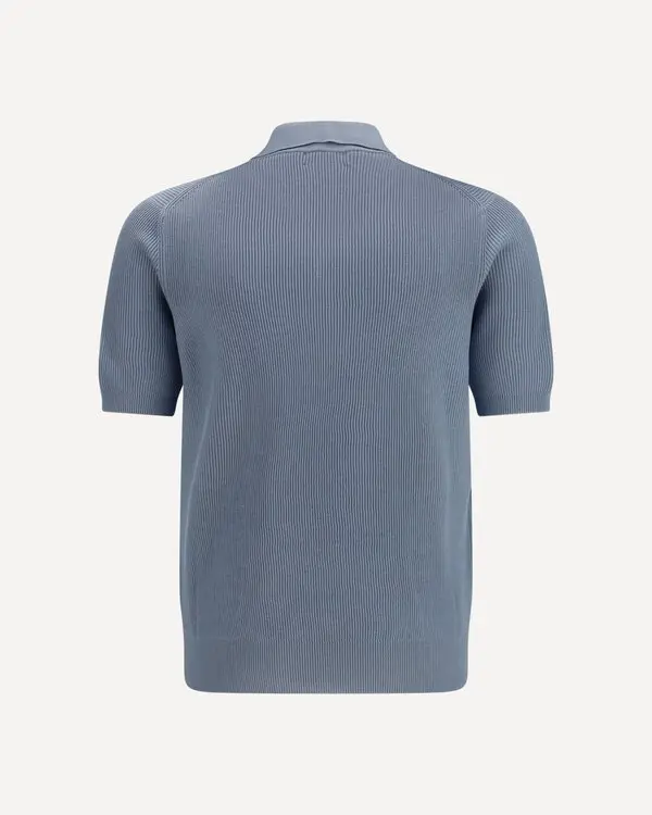 Brunello Cucinelli Cotton Ribbed Polo