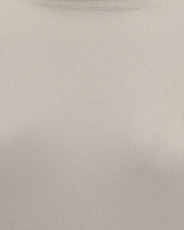 Brunello Cucinelli Cashmere Turtleneck Sweater - Cream