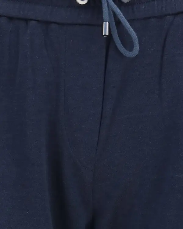 Brunello Cucinelli Cotton And Silk Blend Drawstring Pants
