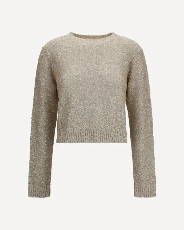 Brunello Cucinelli Long-sleeve Sequin Sweater