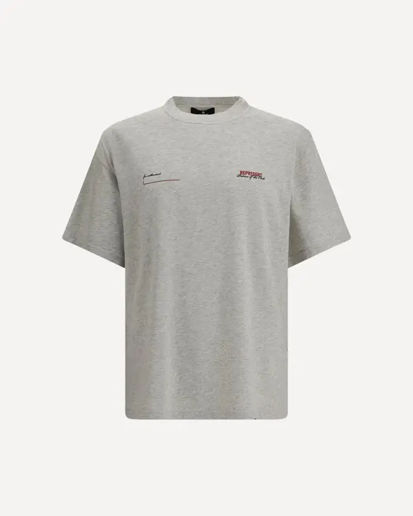 REPRESENT Logoed T-shirt - Grey