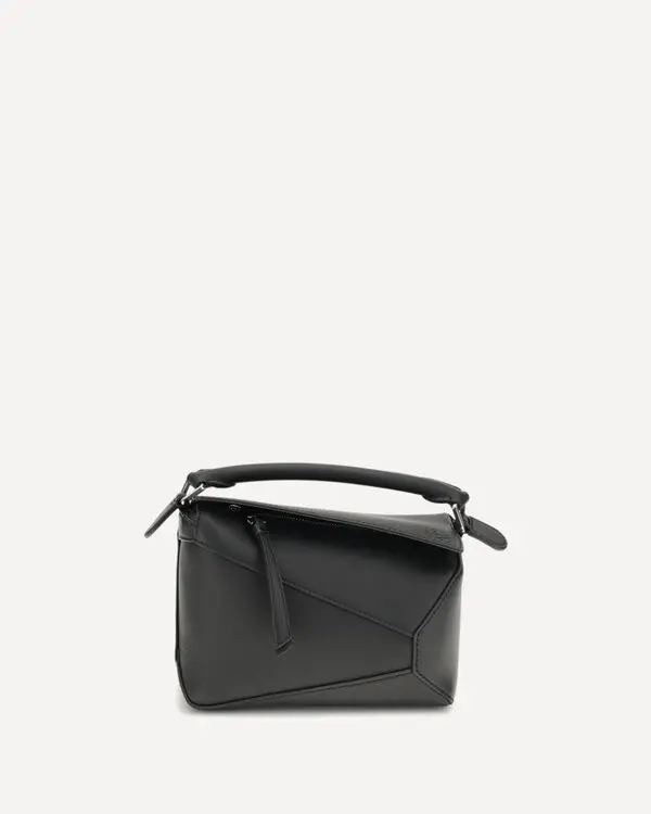 Loewe Puzzle Edge Mini Handbag - Black
