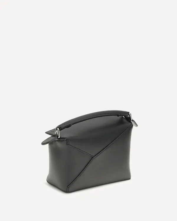 Loewe Puzzle Edge Mini Handbag - Black