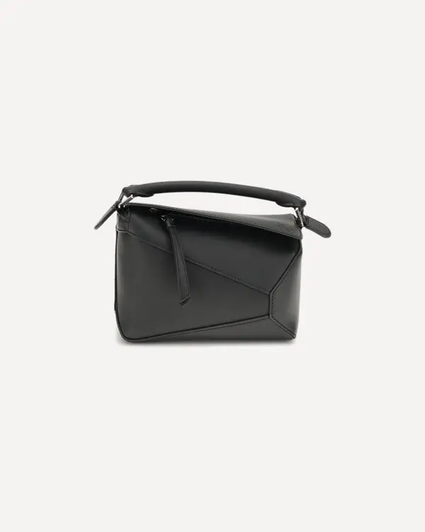 Loewe Puzzle Edge Mini Handbag - Black
