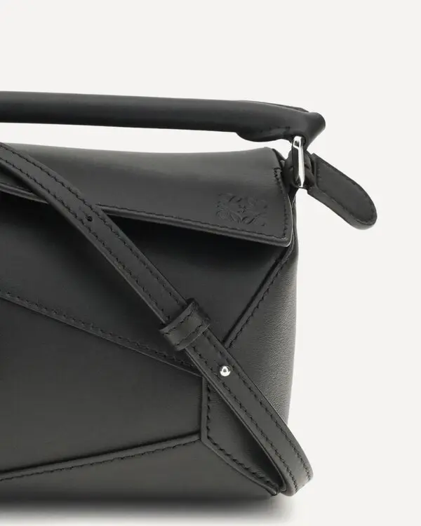 Loewe Puzzle Edge Mini Handbag - Black