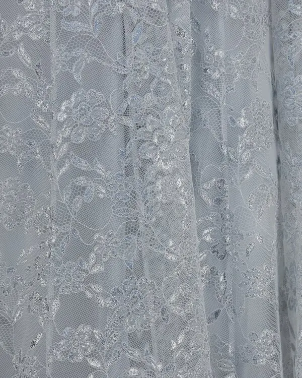Zimmermann Carousel Metallic Lace Maxi Dress