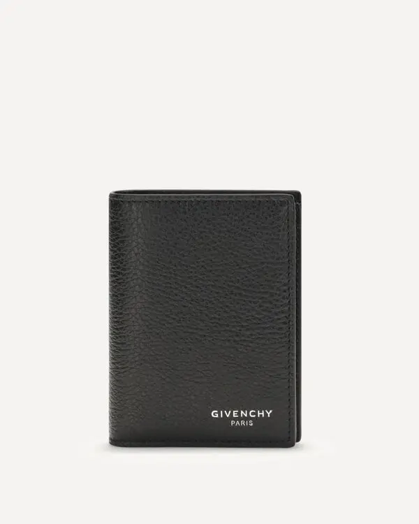 Givenchy Garnet Leather Card Holder - Black