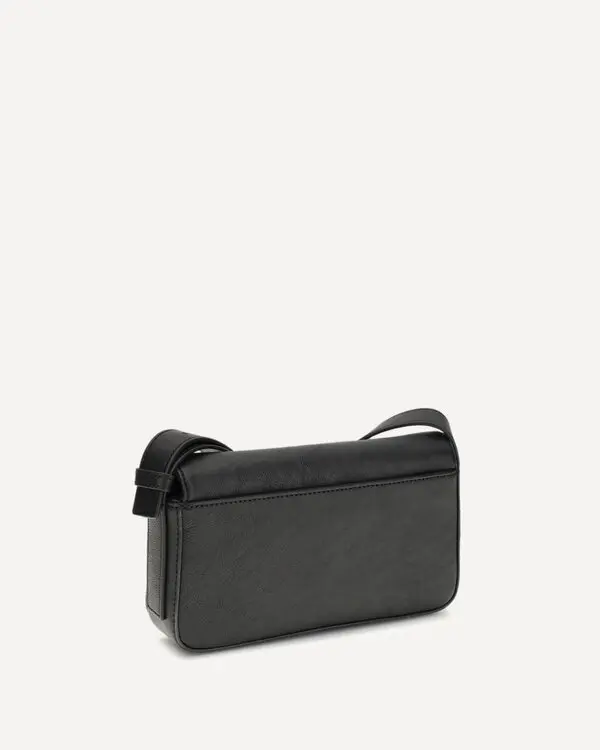 Alexander Wang Leather Shoulder Bag - Black