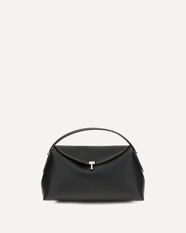 TOTEME T-lock Handbag - Black