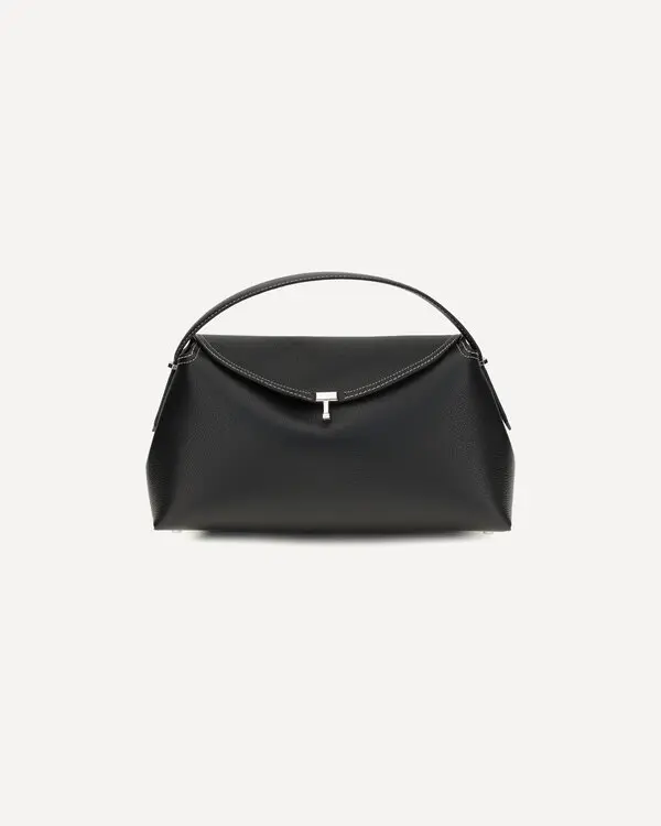 TOTEME T-lock Handbag - Black