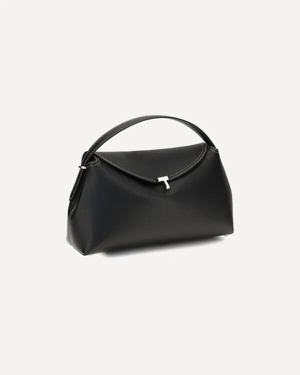 TOTEME T-lock Handbag - Black