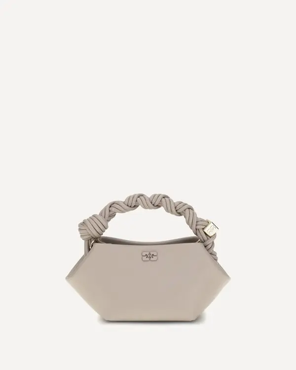 GANNI Bou Mini Handbag - Grey