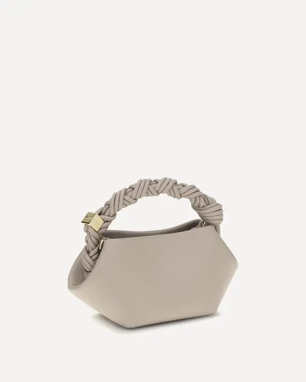 GANNI Bou Mini Handbag - Grey