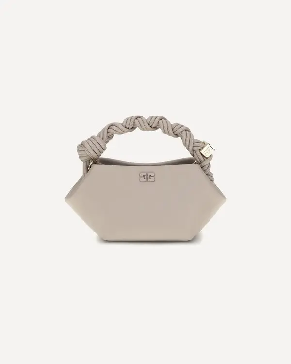 GANNI Bou Mini Handbag - Grey