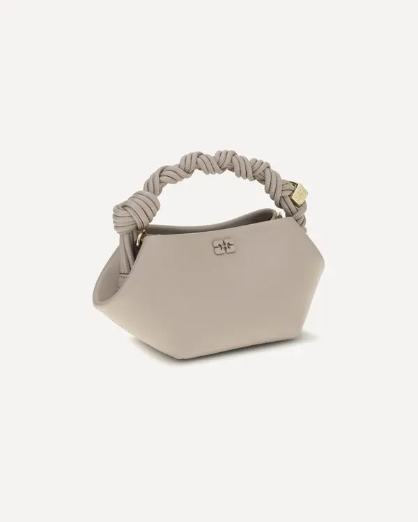 GANNI Bou Mini Handbag - Grey