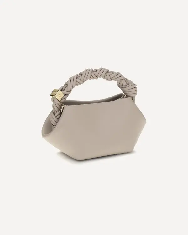 GANNI Bou Mini Handbag - Grey