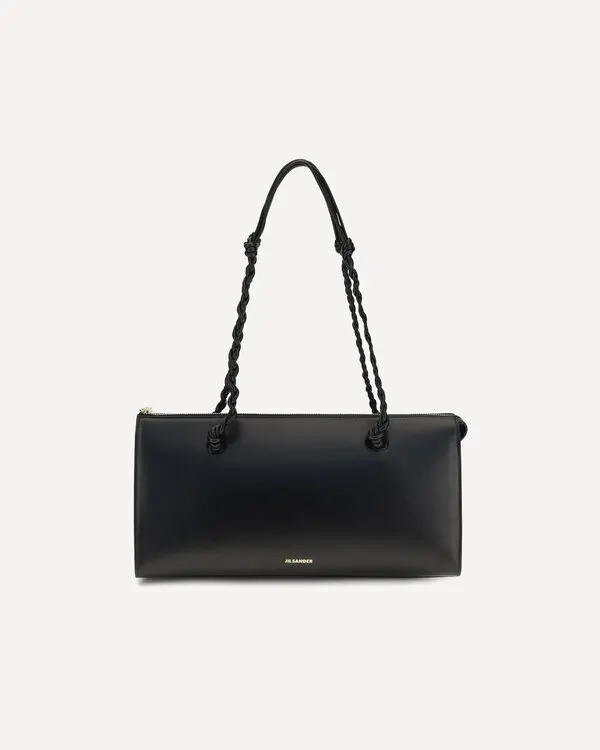 JIL SANDER Tangle Shoulder Bag - Black