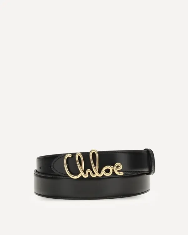 Chloé Iconic Belt - Black