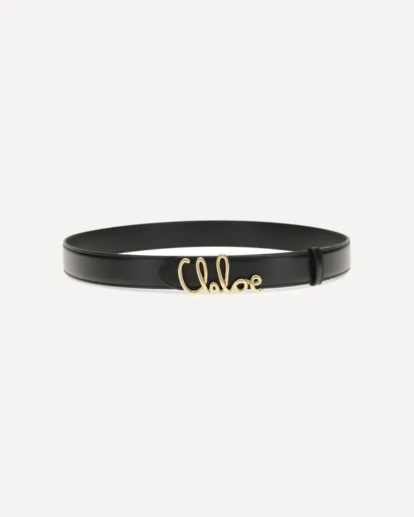 Chloé Iconic Belt - Black