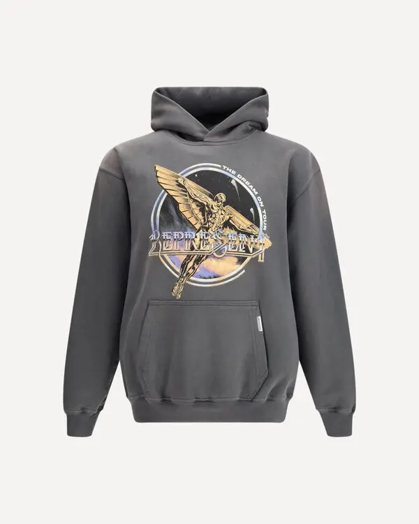REPRESENT Golden Tour Hoodie With Graphic Print - Grey