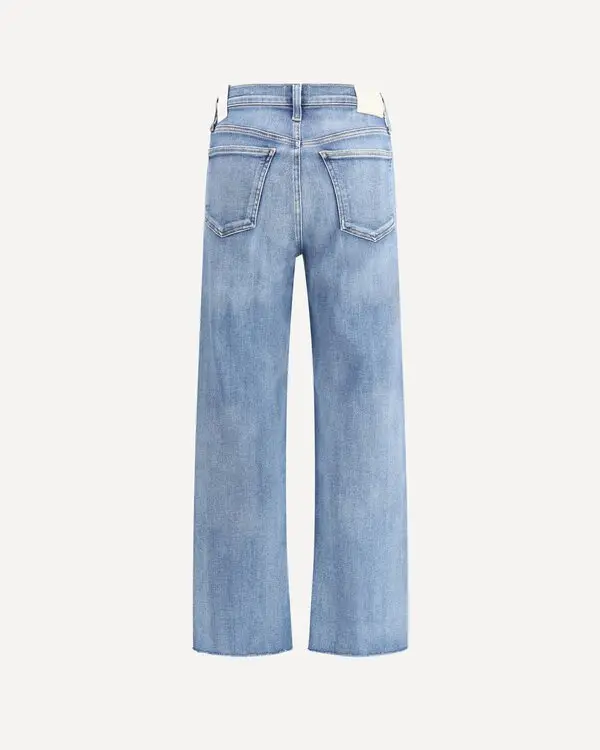 Citizens Of Humanity Palma Straight Jeans With Raw-cut Hems