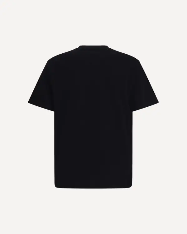 JIL SANDER Crewneck Cotton T-hirt With Printed Logo