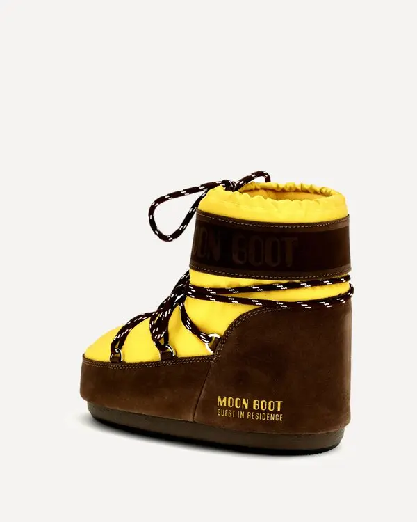 Moon Boot X Guest In Residence Icon Low Lace-up Boots - Multicolour