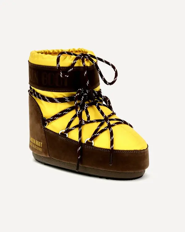 Moon Boot X Guest In Residence Icon Low Lace-up Boots - Multicolour