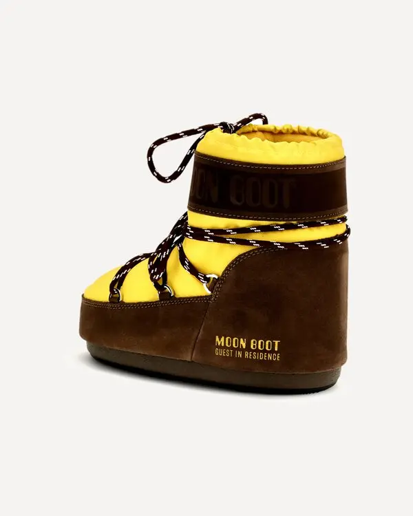 Moon Boot X Guest In Residence Icon Low Lace-up Boots - Multicolour