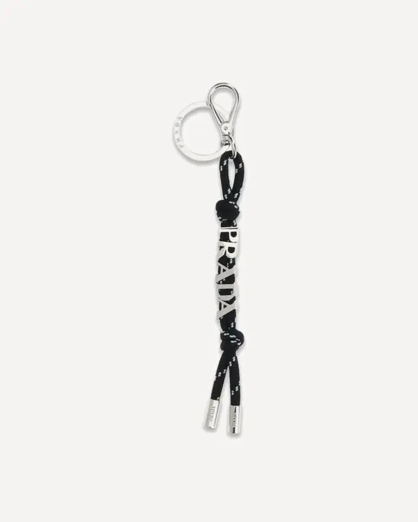 Prada Speedrock Keychain - Black