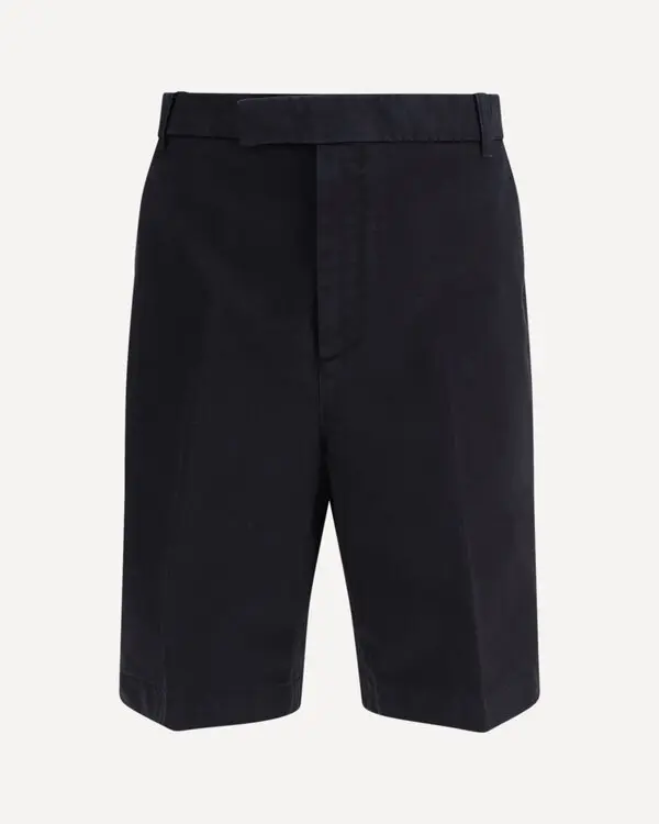 Thom Browne Typewriter Cloth Utility Chino Shorts - Blue