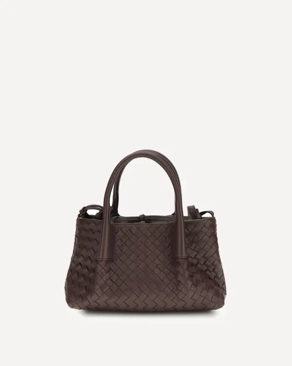 Bottega Veneta Pinacoteca Small Handbag - Brown
