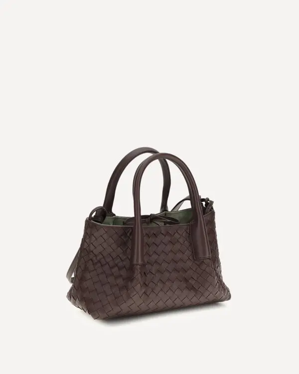 Bottega Veneta Pinacoteca Small Handbag - Brown