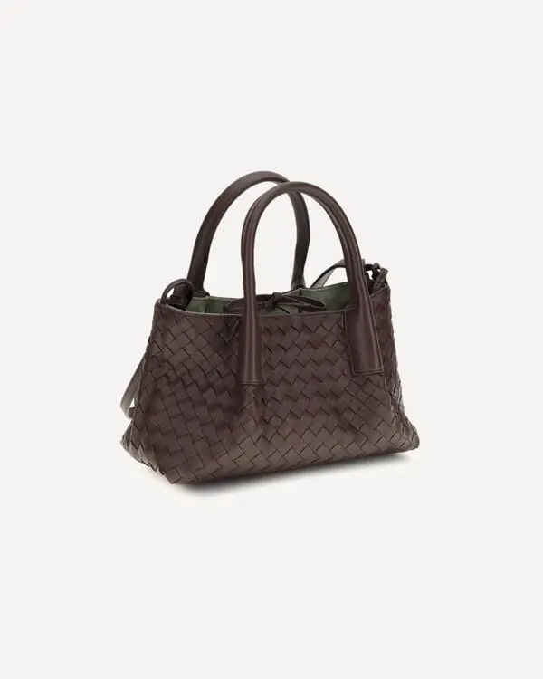 Bottega Veneta Pinacoteca Small Handbag - Brown