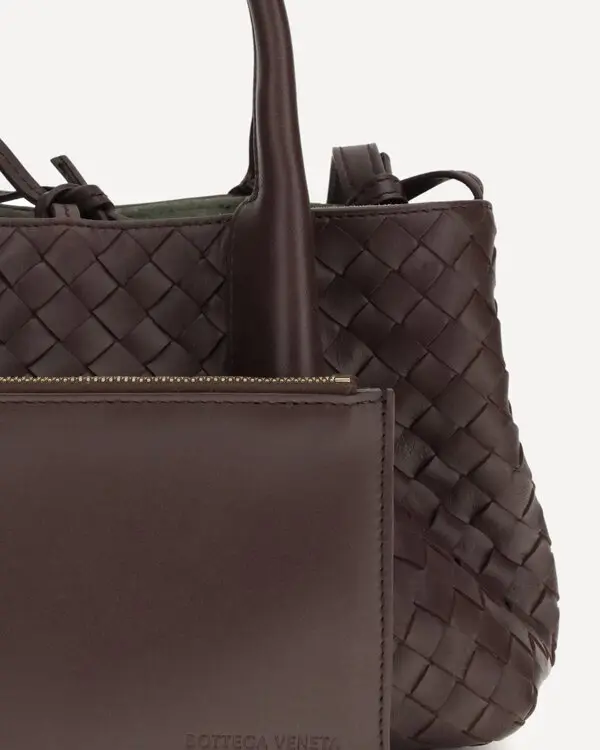 Bottega Veneta Pinacoteca Small Handbag - Brown
