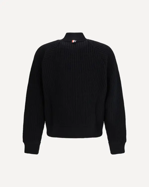 Thom Browne Knit Bomber Jacket