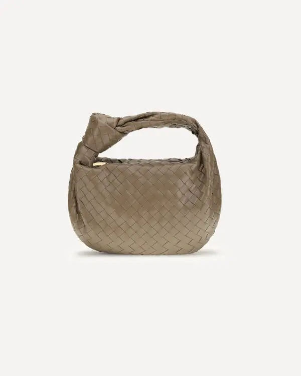 Bottega Veneta Teen Jodie Handbag - Beige
