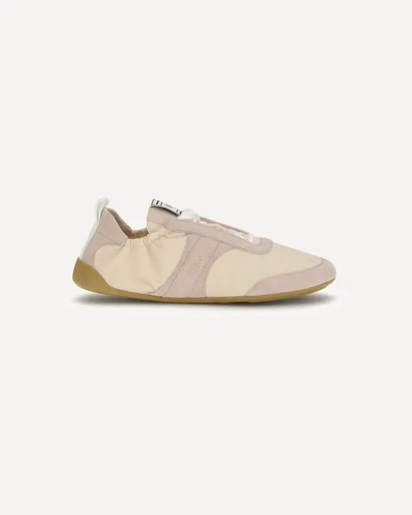 Chloé Kick Sneakers - Beige