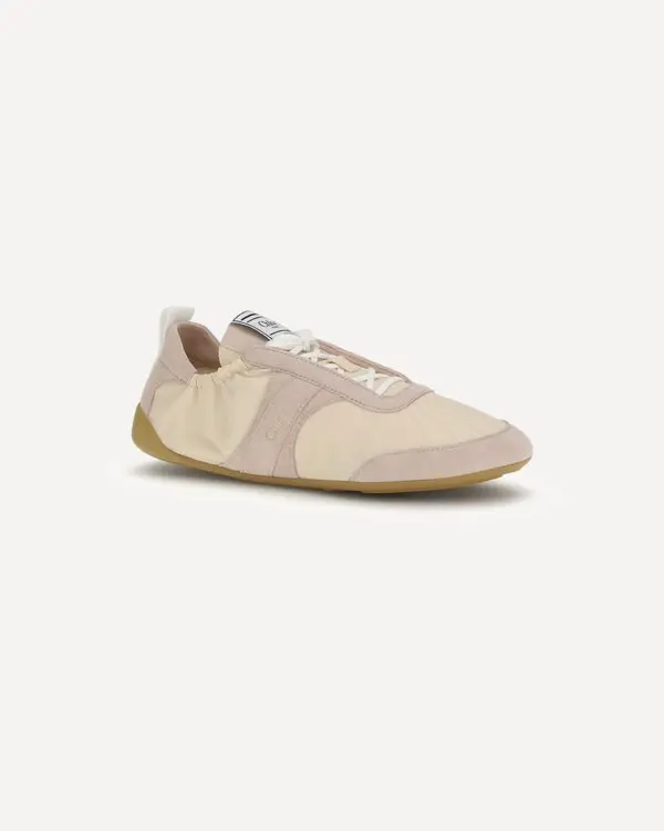 Chloé Kick Sneakers - Beige